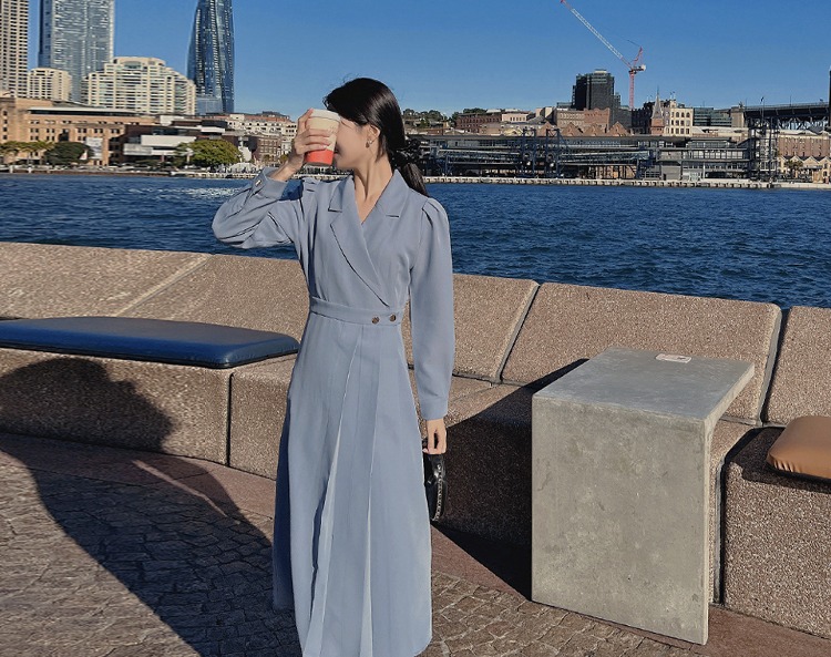 리리앤코 1만2천장 돌파♥ 무료배송 미니롱 크리피얼 카라넥 랩스타일 플리츠 원피스신상 데일리룩 데이트룩 여행룩 빅사이즈 미니원피스 롱원피스 핀턱원피스 랩원피스