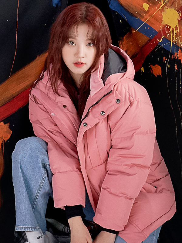 아키클래식 발열판 기술적용 duck down Vanguard royal duck down padding jumperindie pink(unisex)