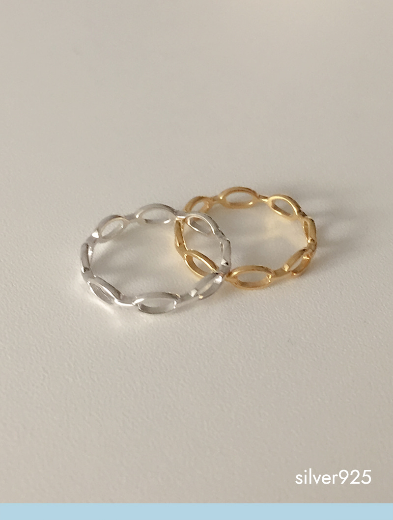 pie ring (silver925)