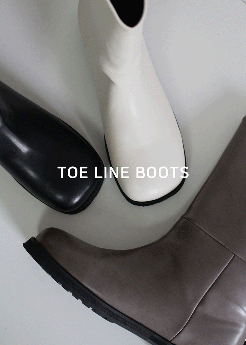 이오엔 TOE LINE BOOTS (3color)