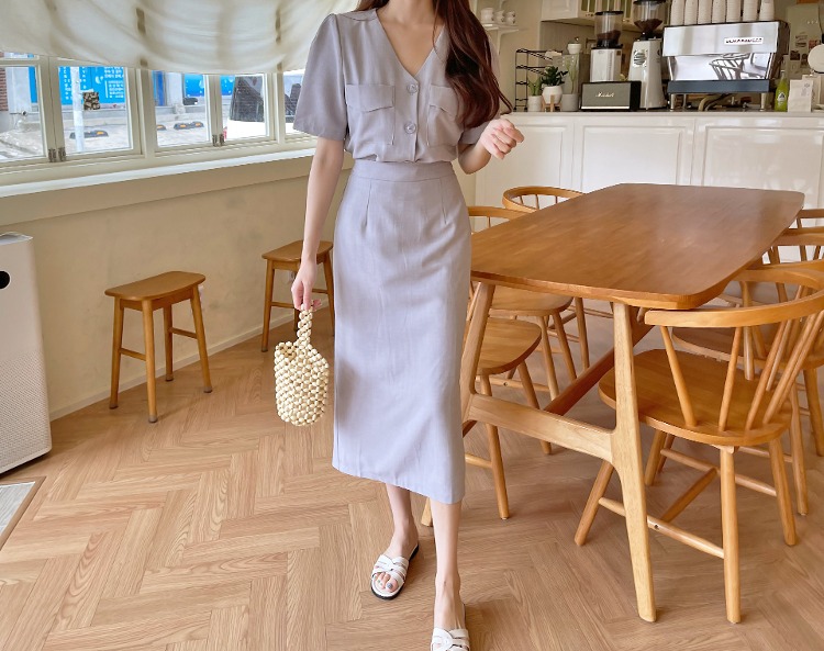 리리앤코 3천장 돌파 포플링 포켓 밴딩 스커트 투피스 세트 여름 신상 썸머룩 데일리룩 하객룩 오피스룩 바캉스룩 여행룩 하객룩코티 하객룩셋업 투피스세트 세트코디 세트