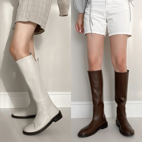 드레시백 케이티 통굽 워커 바이커 하비 롱부츠 겨울 데일리 빈티지 정장 셋업 직장인 출근룩 캐주얼 코디 로우힐 미들힐 라이더 스트릿패션 대학생 슈즈 3cm