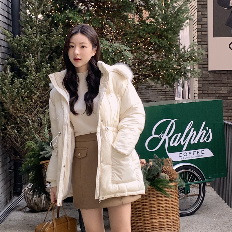 퀄리티업그레이드ver롱and숏 2type 🔥오늘만 이가격 아뜨데이🔥 로즈엘 리얼 폭스퍼 덕다운 겨울 숏패딩 롱패딩 겨울점퍼 덕다운 숏 패딩 폭스퍼롱패딩 자체제작 후드