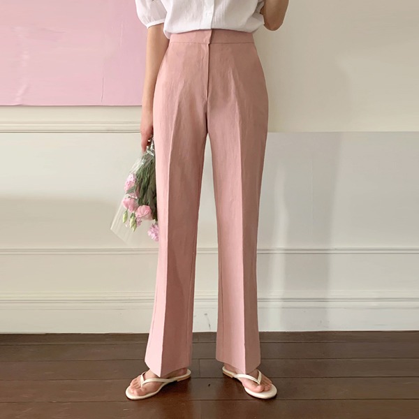 베니토 S L Made 썸머 리얼 린넨 데일리 롱 부츠컷 팬츠 신상베스트간절기봄여성데일리팬츠여름팬츠여름린넨팬츠린넨롱팬츠부츠컷데일리팬츠데일리룩베이직룩