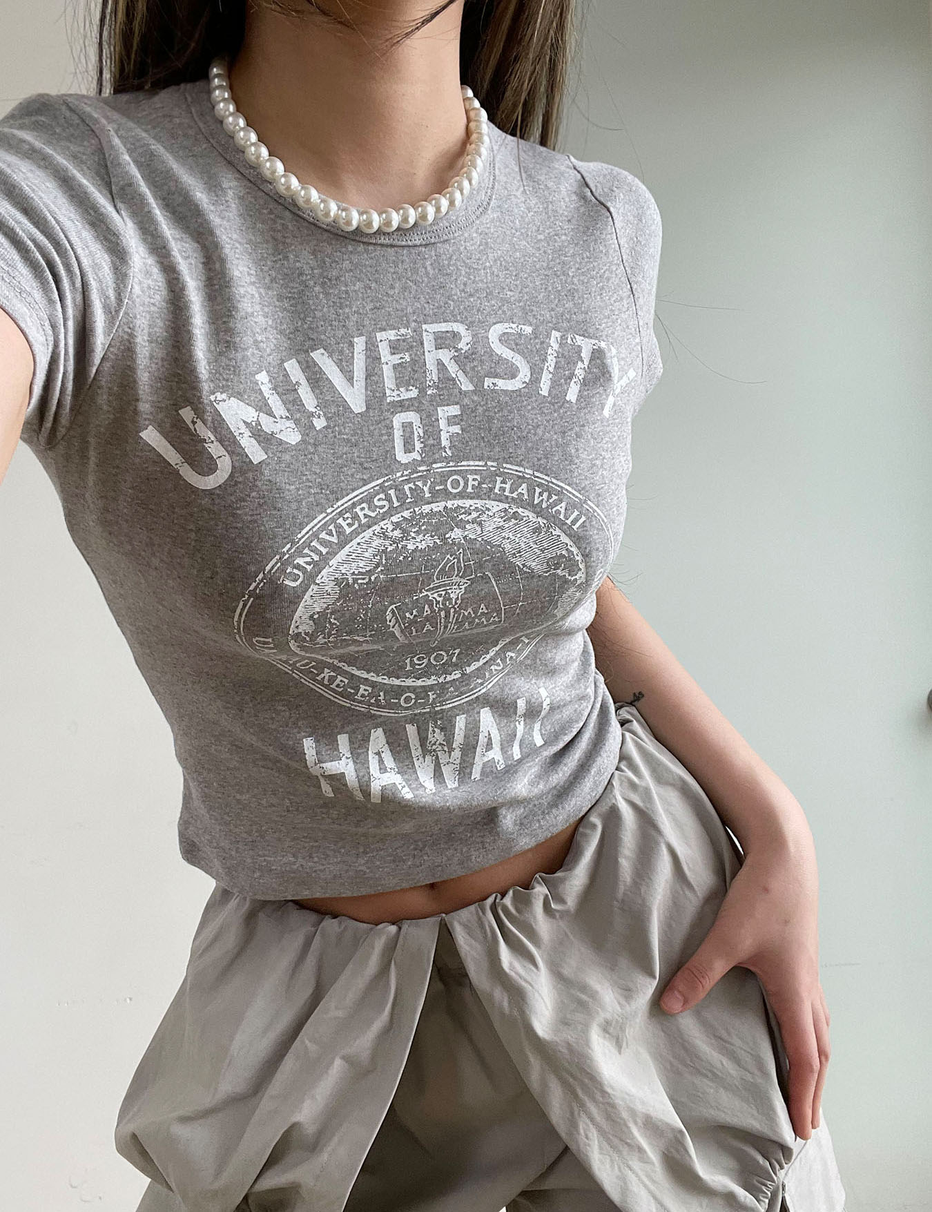 이너뮤트 hawaii slim top (3color)