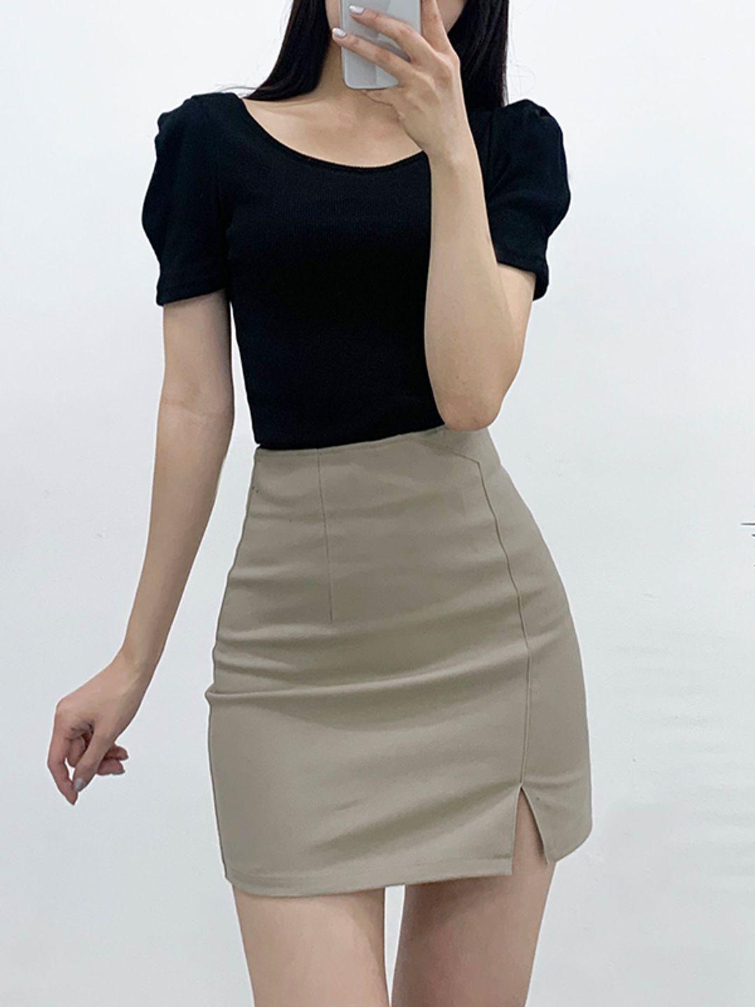 당일출고여친룩3color 픽미 랩 밑단 트임 A라인 숏 치마 미니 스커트미니스커트h스커트숏스커트섹시스커트트임스커트미디스커트타이트스커트머메이드스커트허리