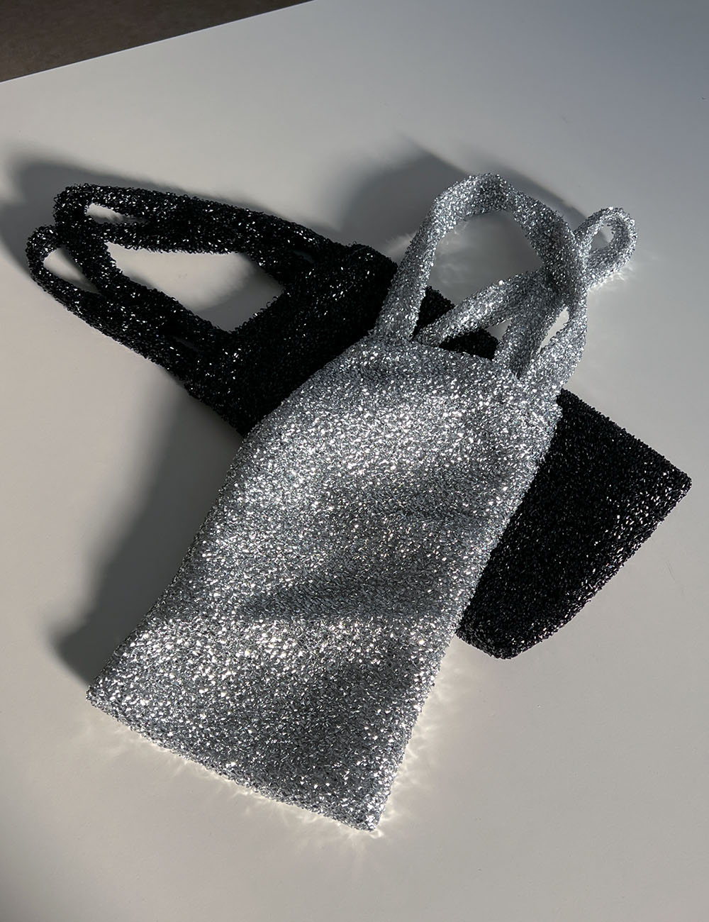 위위미유 GLITTER POINT BAG / 글리터 포인트 백