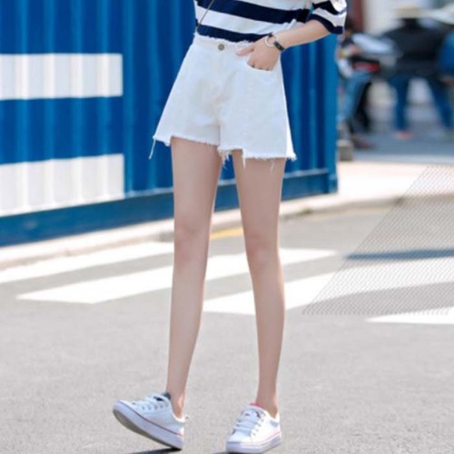 여자하이웨스트핫팬츠 여자반바지 여자언발컷팅팬츠 여자블랙팬츠 여자화이트팬츠 여자핫팬츠 여자팬