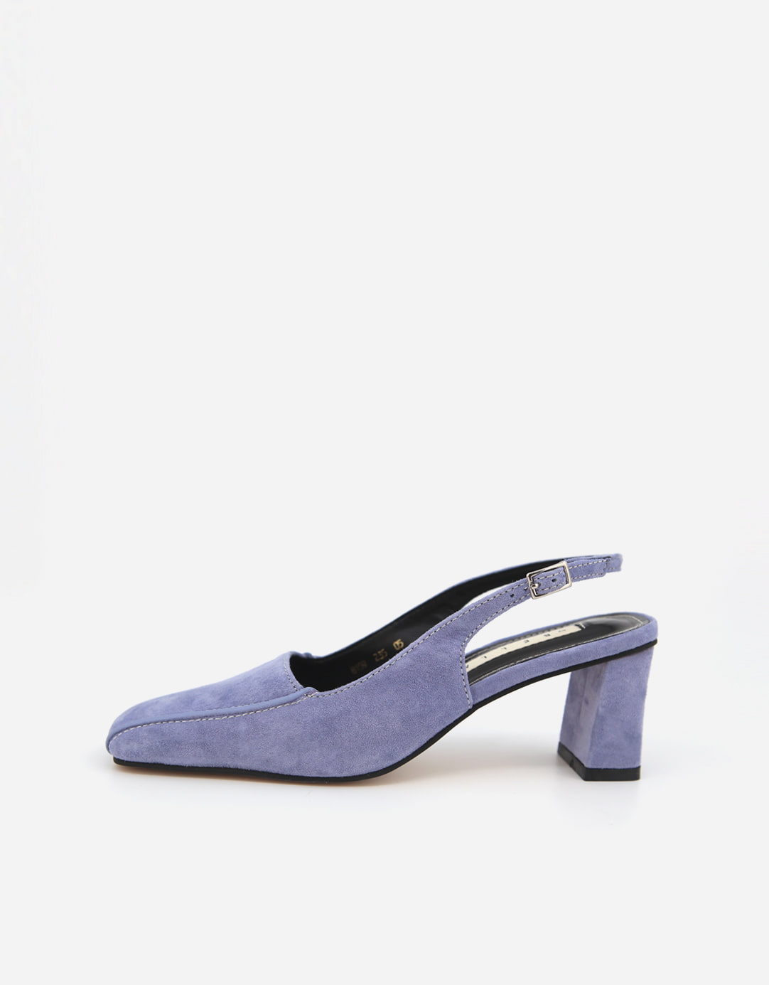 STITCH SLINGBACK SANDAL HEEL