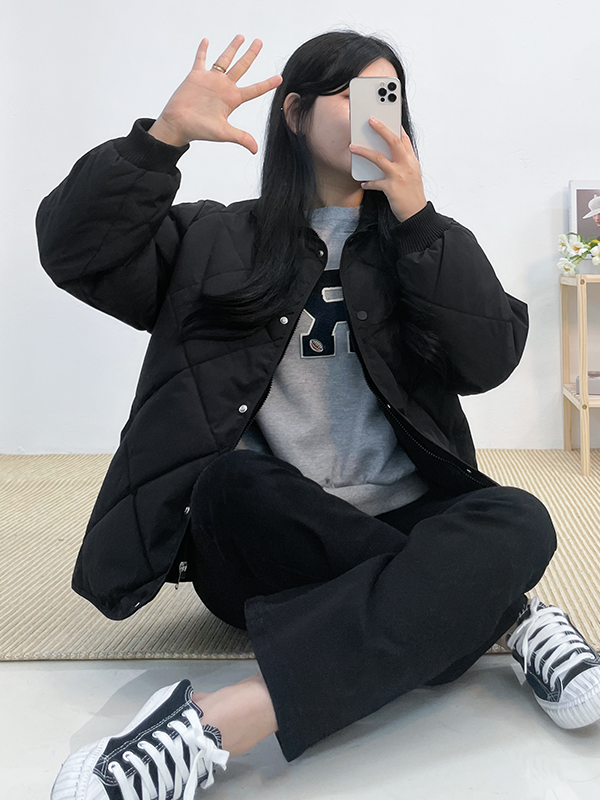 당일출고인기상품2color 존재만으로 하이넥 누빔 후리스점퍼패딩경량패딩 숏패딩 롱패딩 빅사이즈패딩 오버핏패딩 오리털 웰론패딩 깔깔이 경량조끼 숏코트 핸드메이드코트