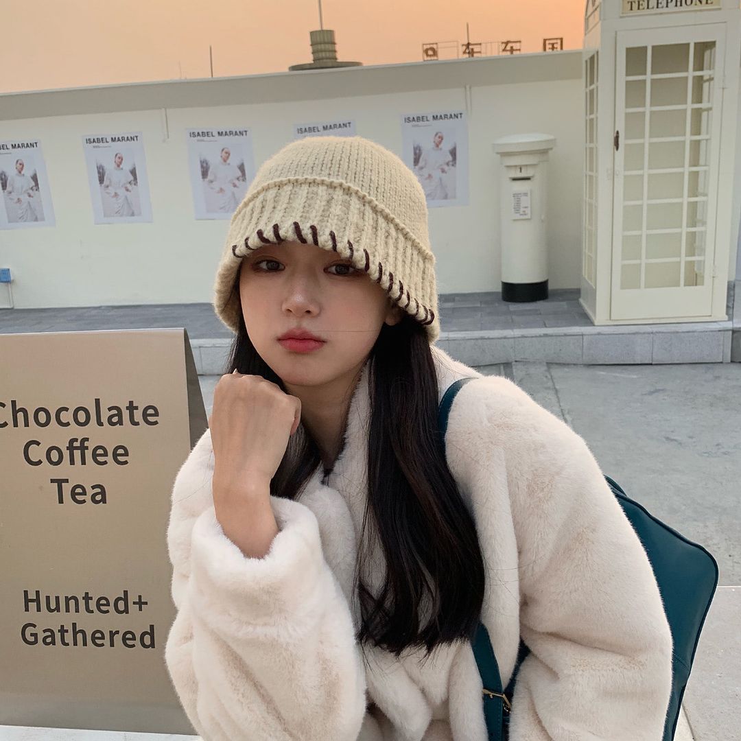 당일출고 사선매듭 소두 비니털모자 캡모자 털모자 빵모자 벙거지모자 겨울모자 가을모자