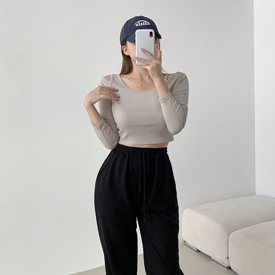 무료배송 레이어드 크롭티 나시 긴팔 세트 요가복 필라테스복 요가 필라테스 필라테스상의 골지 헬스 홈트 여름 크롭티 반팔 반팔티