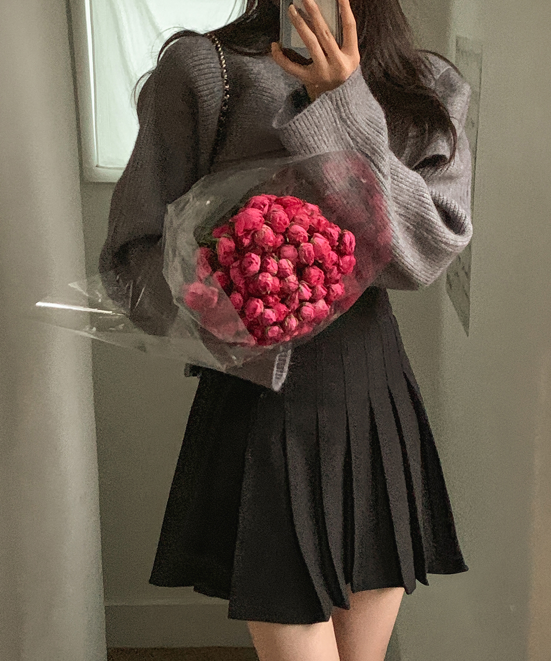 헤츠린 스웨이드 플리츠 미니 스커트신상데일리룩데일리겨울겨울스커트도톰스커트하객연말연말룩연말모임a라인스커트미니스커트플리츠스커트