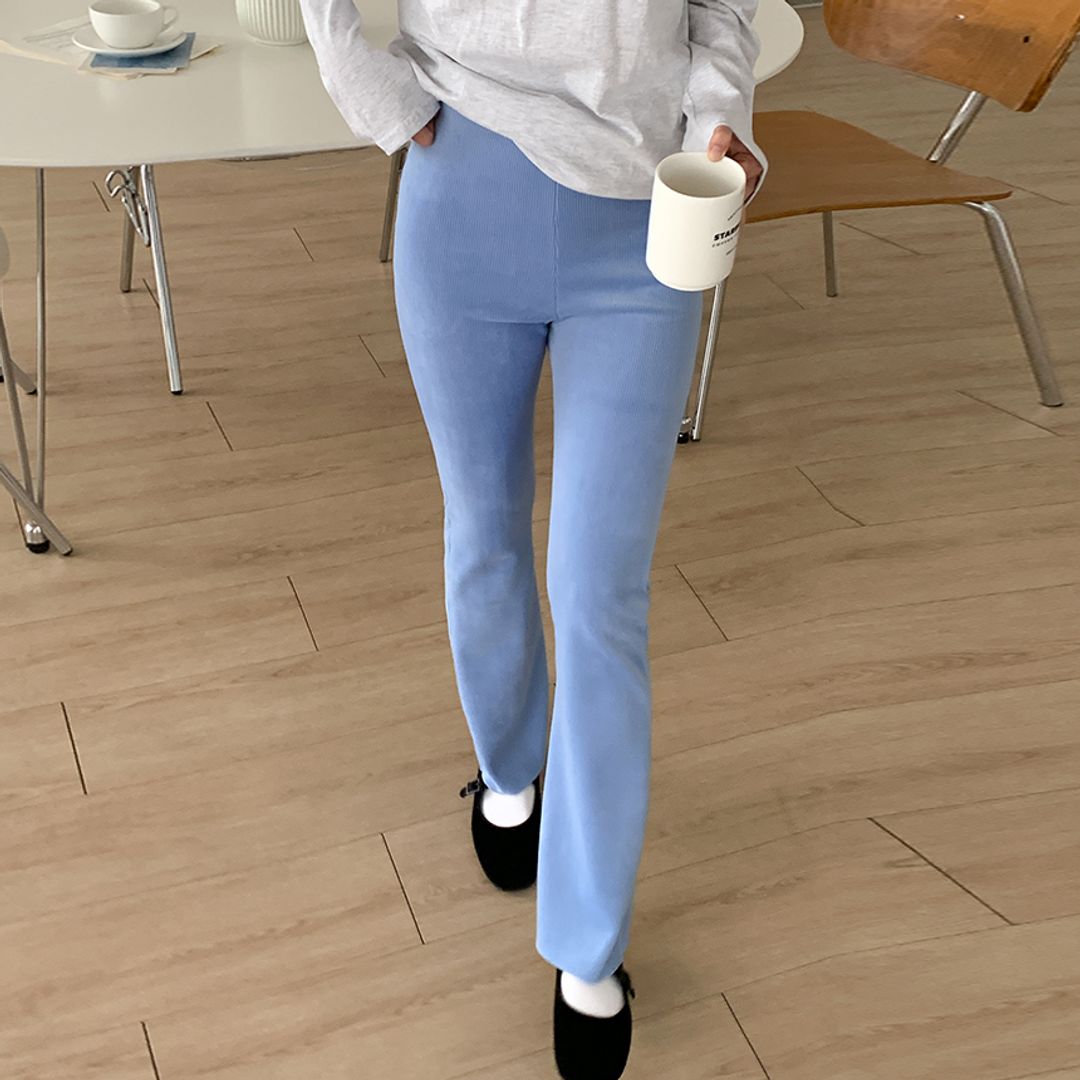 융기모 소프트 도톰 부츠컷 레깅스팬츠