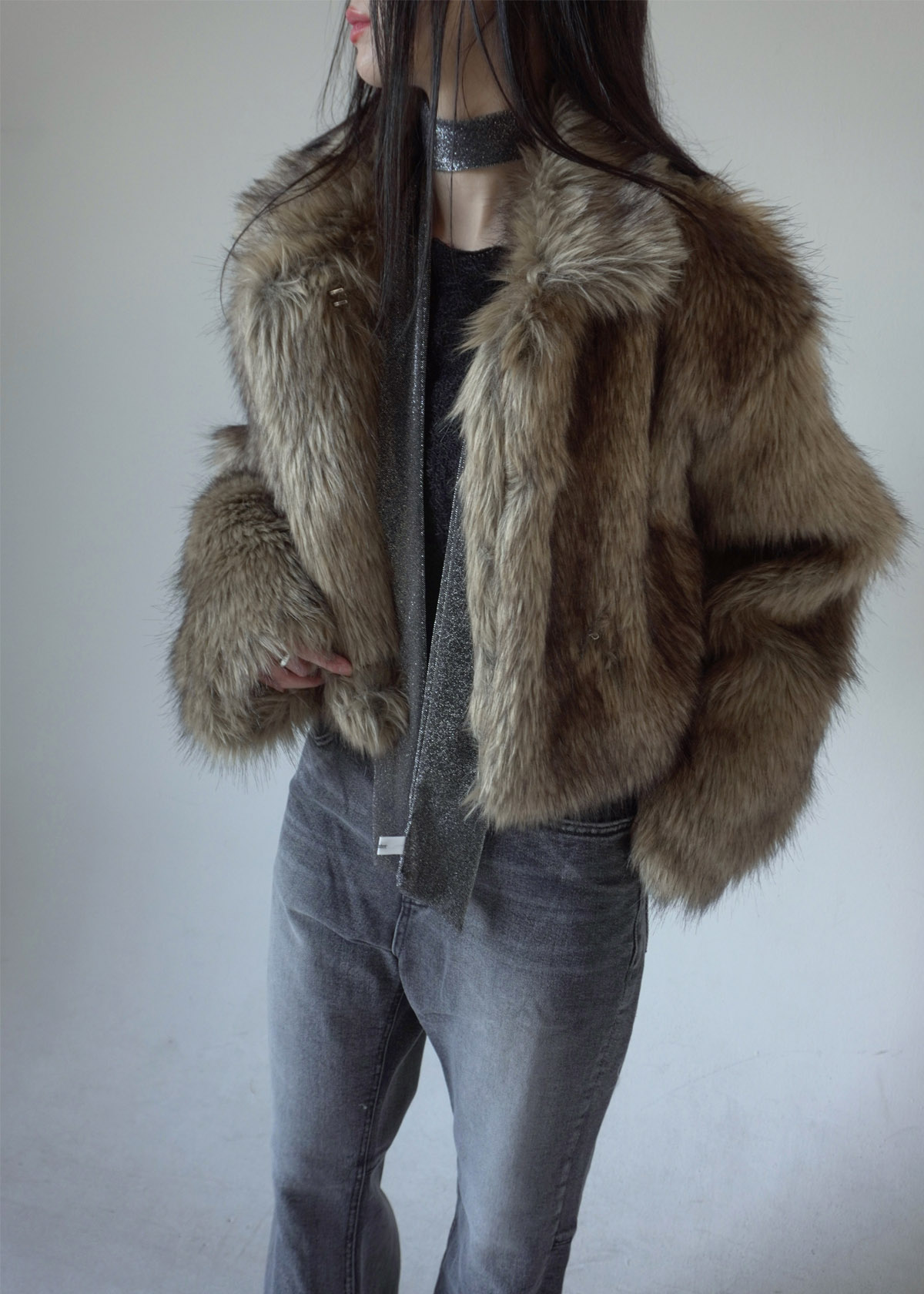 랩트 Collar Mix Fur JK (2c)