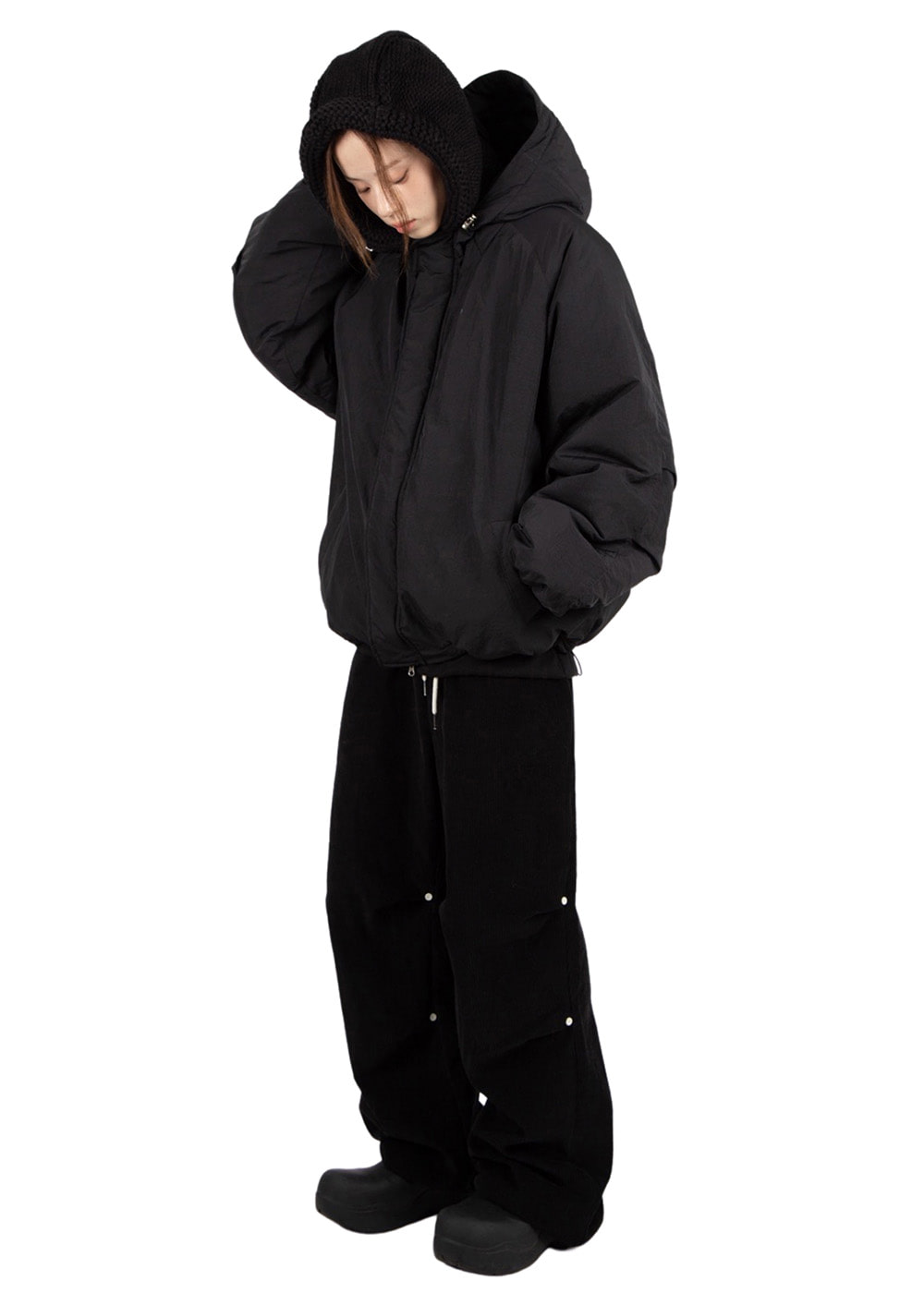 릿킴 YEEZY HOOD PADDING JACKET