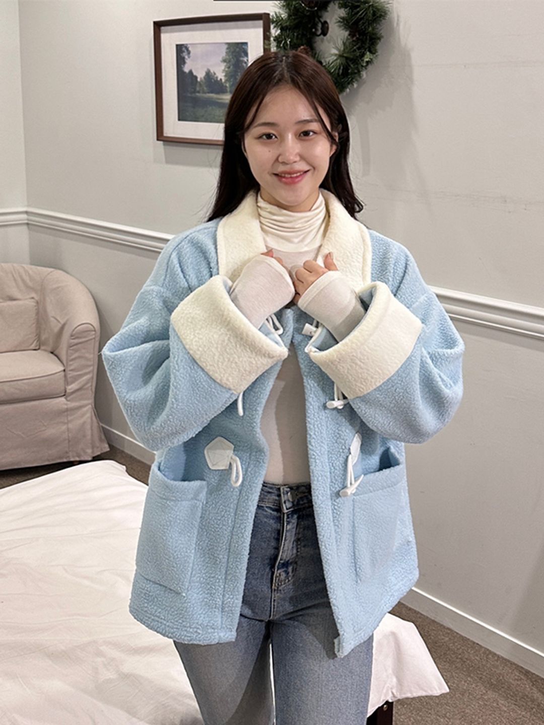 당일출고봄코트2color 덤블 떡볶이코트 자켓숏코트 양털자켓 누빔패딩 숏패딩 떡볶이패딩 코트패딩 롱코트 롱패딩 스웨이드자켓 롱패딩 개강룩 데이트 뽀글이자켓 트위드자켓