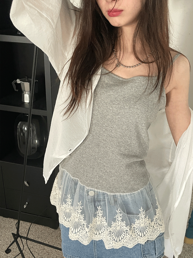 sun lace combi sleeveless