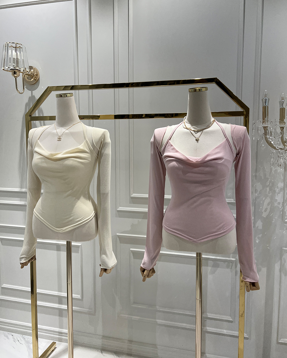 유인미 도로시 홀터 볼레로 SET - [ 4color ]