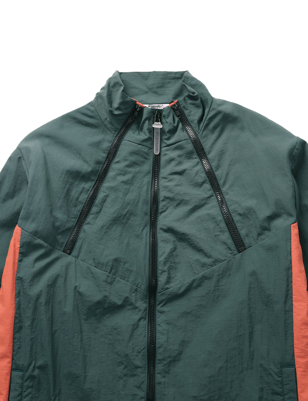 플레이언 3 ZIPPER TRACK JACKET - GREEN