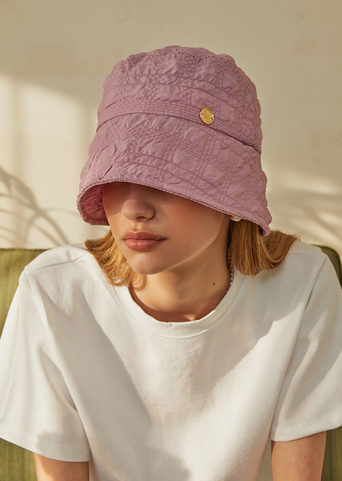 아노에틱 ANC OVERFIT BUCKET HAT_PINK