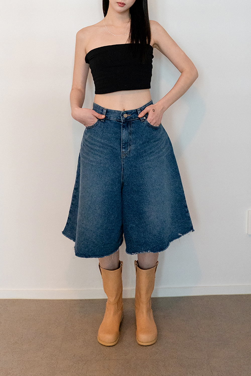 더원트 A line pants
