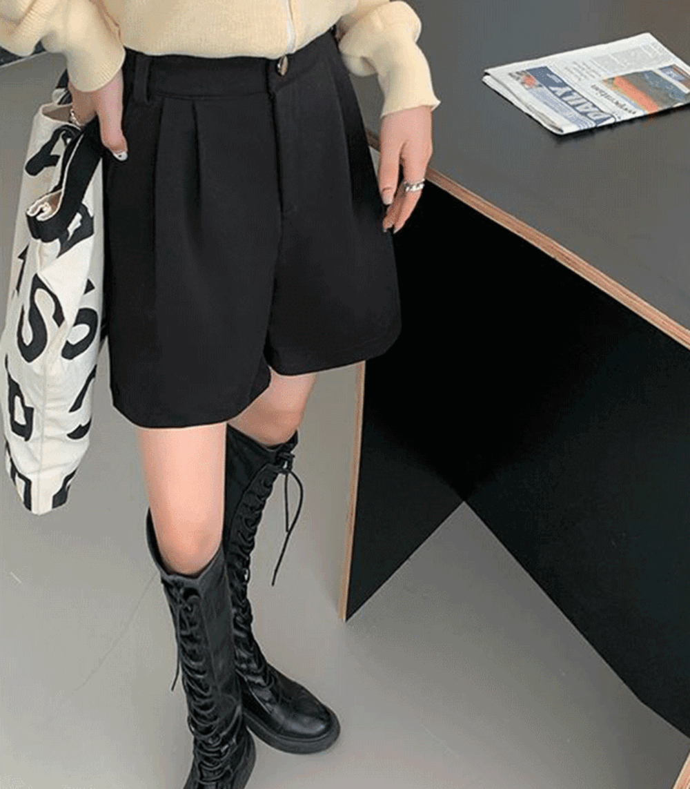 다바나 오늘출발 4xl 파격세일 5부 와이드 레그 기모 반바지 플러스 빅사이즈 스트레이츠 통넓은 바지 겨울기모바지 미니반바지 핀턱 팬츠 숏바지 정장바지 주름바지 겨울기모