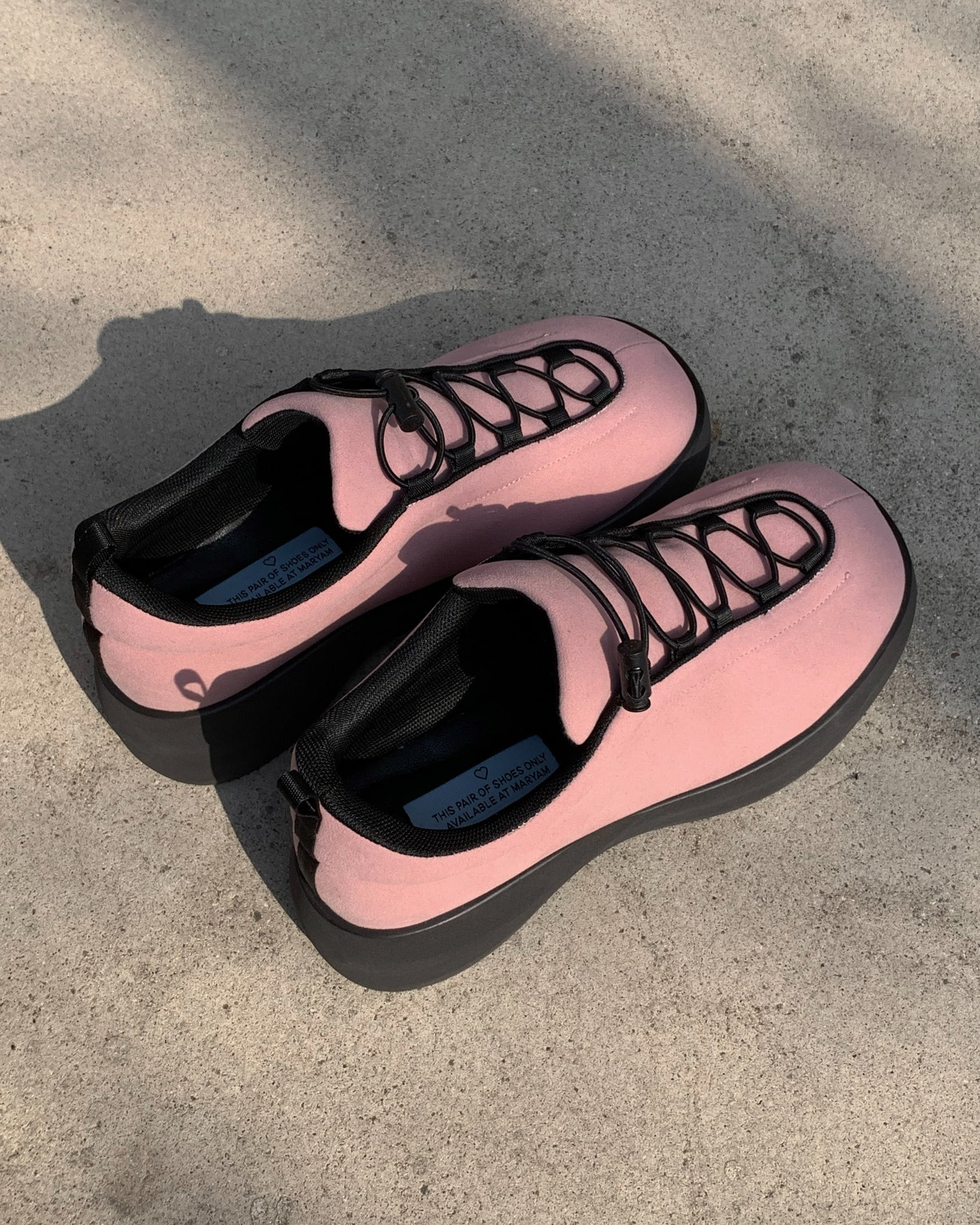 하몽 Platform string shoes