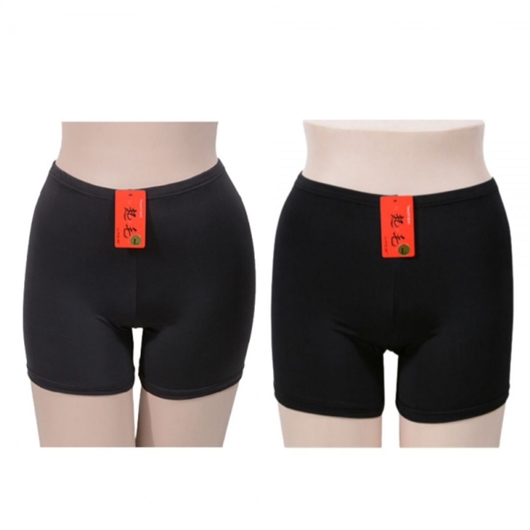 겨울 짧은 기모 학생 속바지 Y존 속치마 바지 인견 치마 레이스 마롱패션