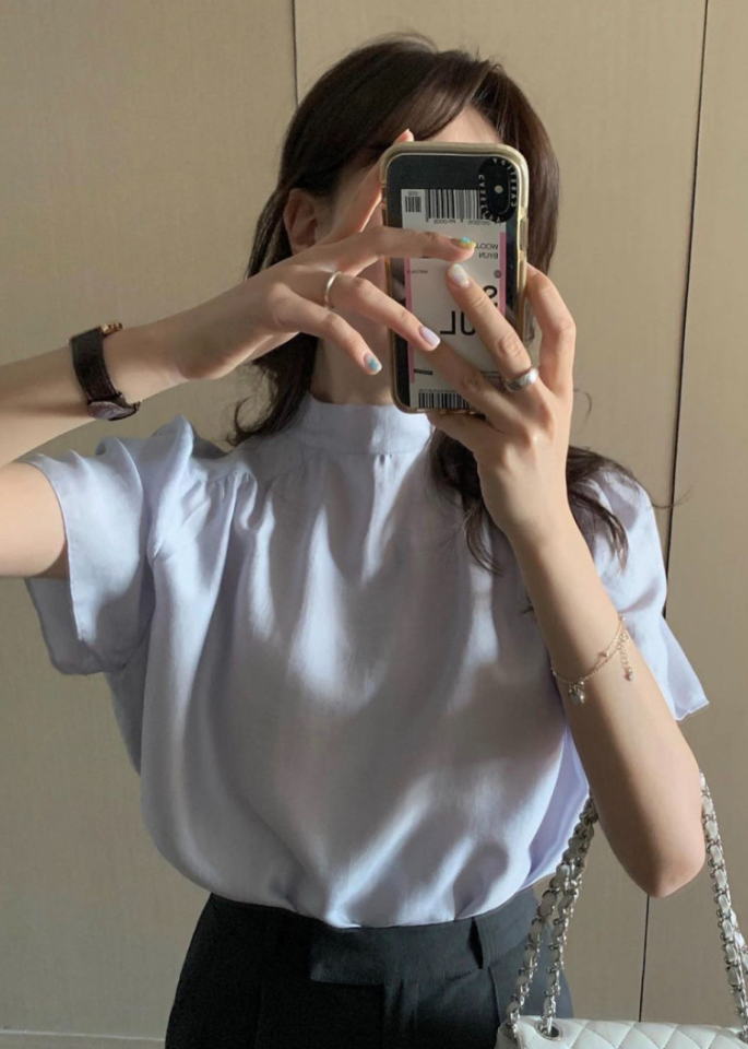 pyt 투웨이 실크 블라우스 3col