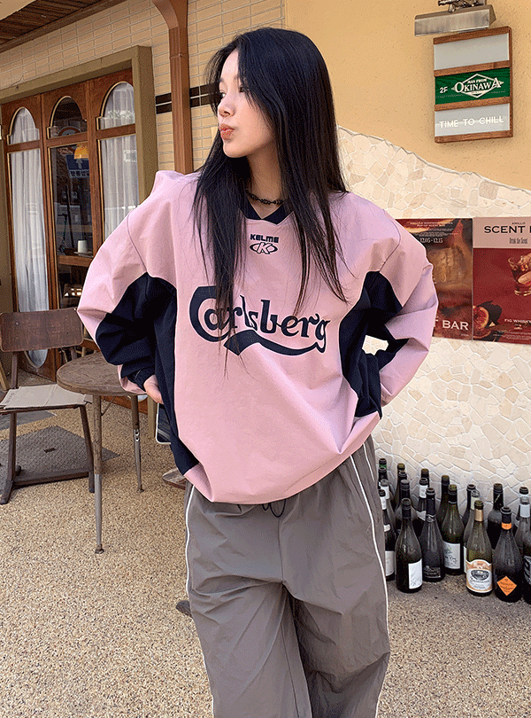 재즈디오더 [BEST] Carli sporty nylon sweat shirt (3color)