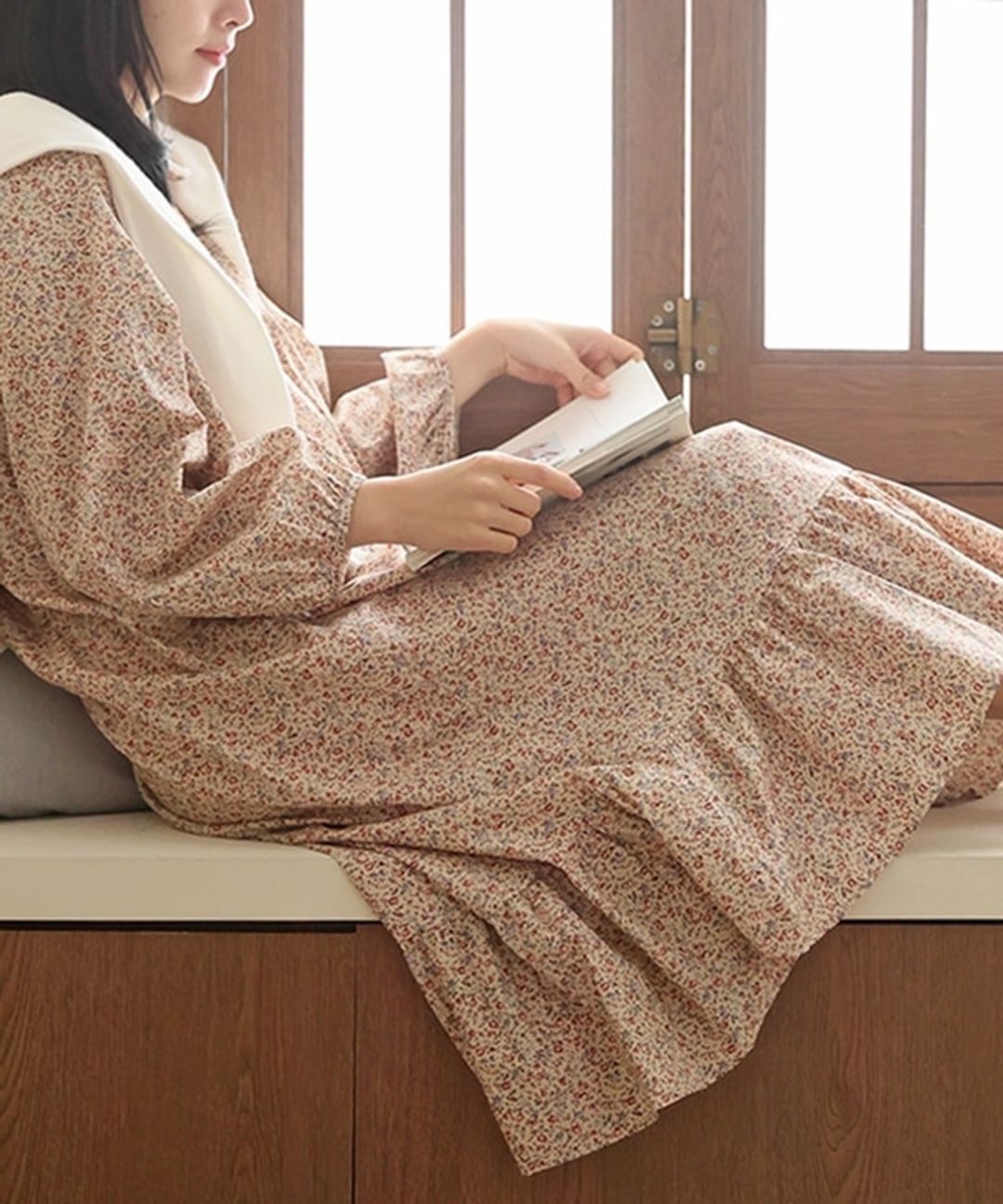 순면 로제 원피스 잠옷