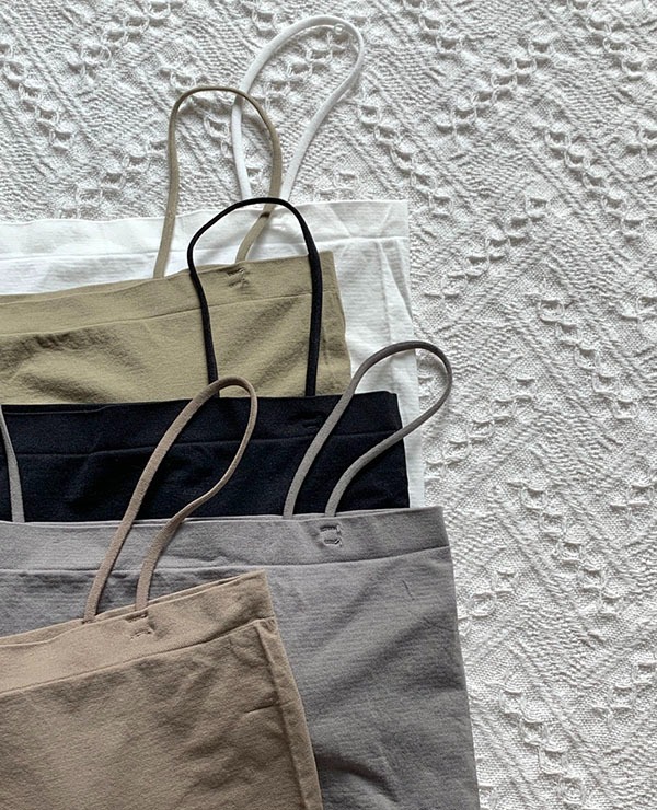 crop cap sleeveless (5color)