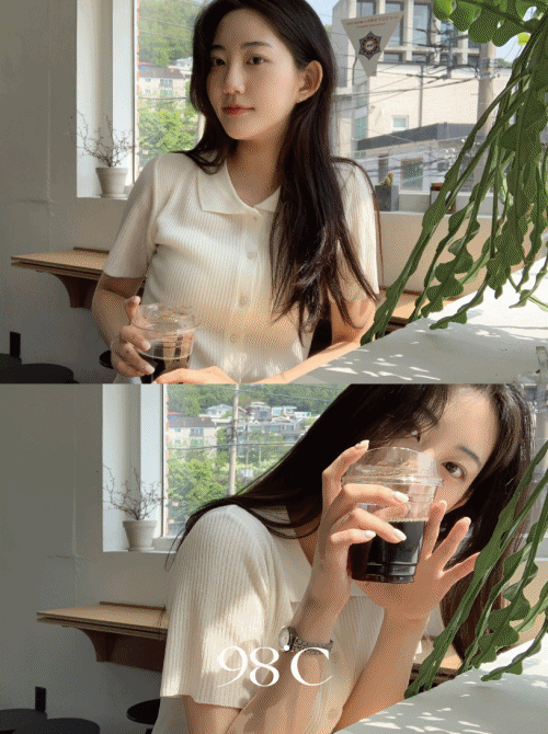 [sale][98project/1천장돌파] 모니카 썸머 카라 가디건 - 4 color