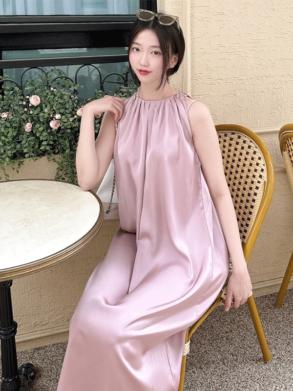 당일출고분위기up 로젠 원피스 롱원피스 홀터넥원피스 리본원피스 비치원피스 바캉스 여행 오프숄더원피스 실크원피스 샤원피스 새틴원피스 슬립원피스 슬리브 나시원피스