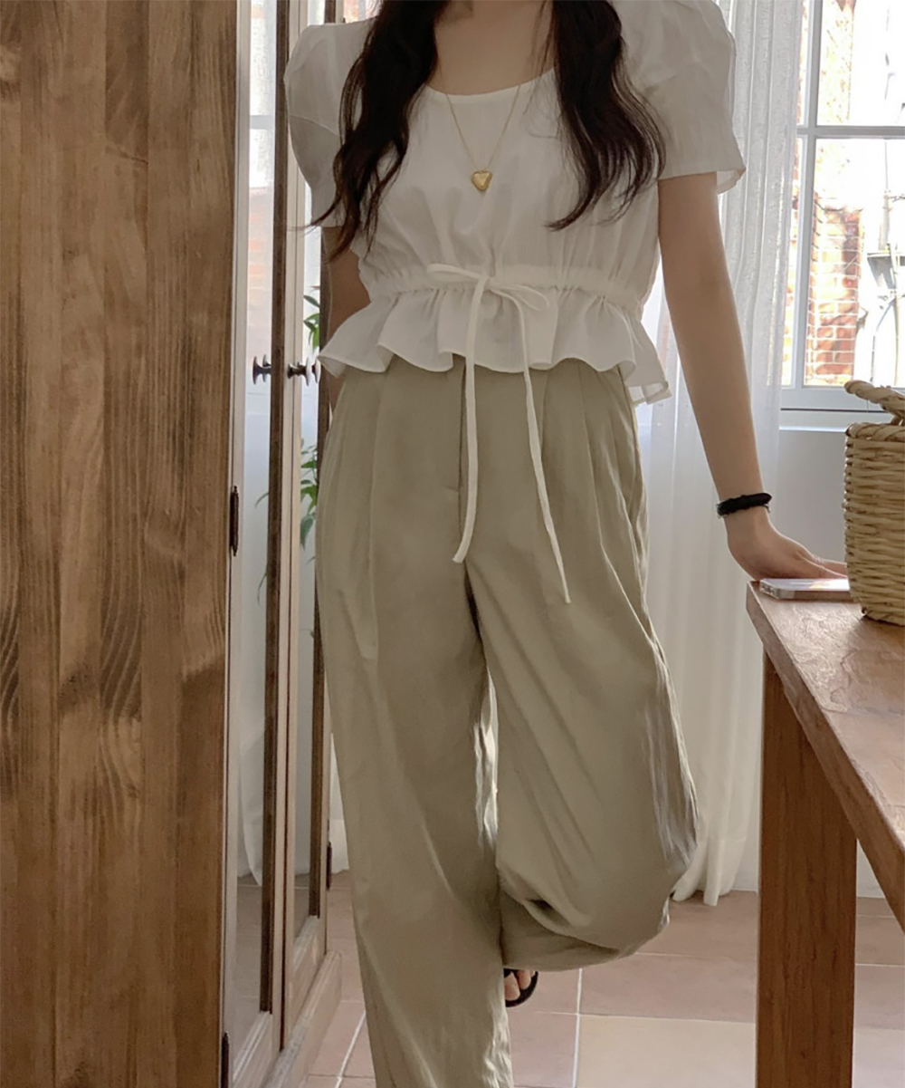 버나뎃 미엘 소울 블라우스 (3col) miel 미엘르