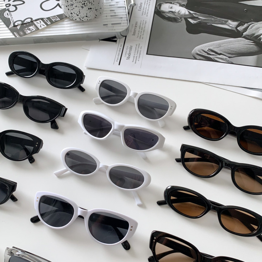 [UV400/선글라스16종] 캣츠 유니크 힙 y2k 라운드 인싸 레트로 자외선차단 틴트 선글라스 모음