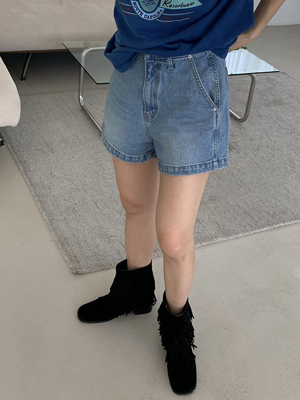 블렘토 LOCO DENIM SHORTS