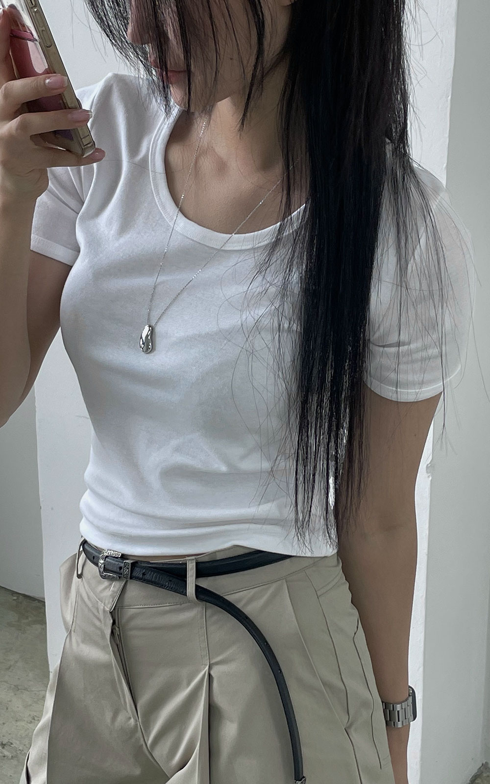 화월 Volume basic t (4color)