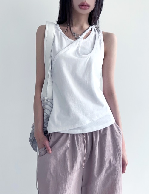 로웨어 two-way strap sleeveless