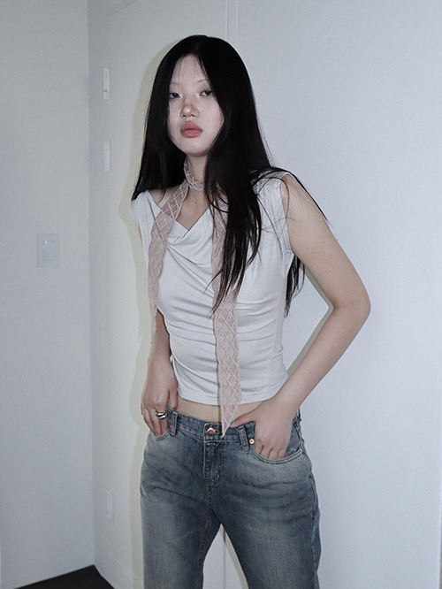 DRAPE HALF T, 3color