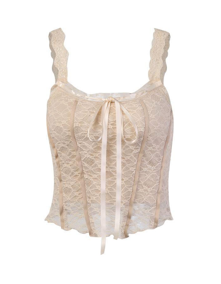 노드레스 luv lace bustier [레이스 러브 뷔스티에]