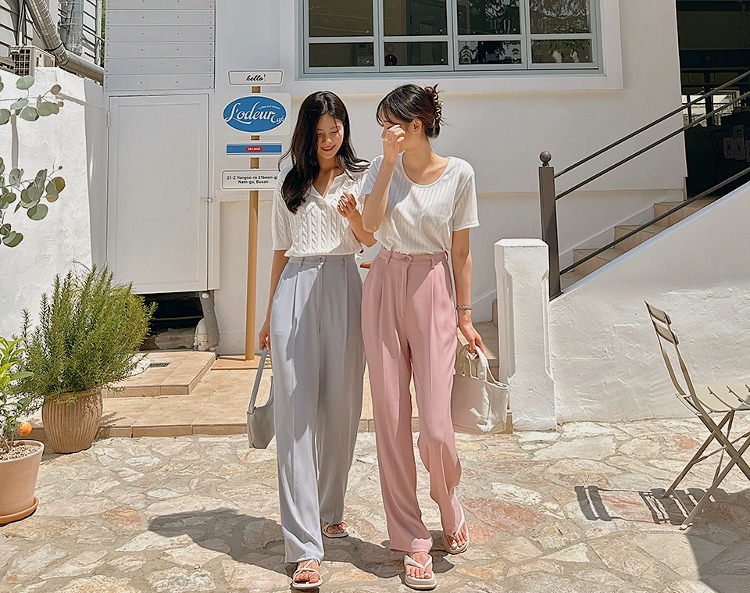 리리앤코 숏롱 쉐어브 썸머 핀턱 와이드 슬랙스 팬츠 여름 신상 썸머룩 데일리룩 하객룩 오피스룩 공항룩 데이트룩 캐주얼룩 캠퍼스룩 격식룩 출근룩 와이드팬츠 핀턱슬랙스