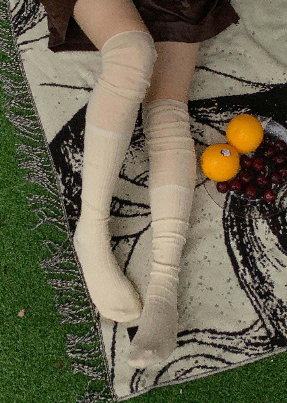 릿킴 HIGH KNEE SOCKS