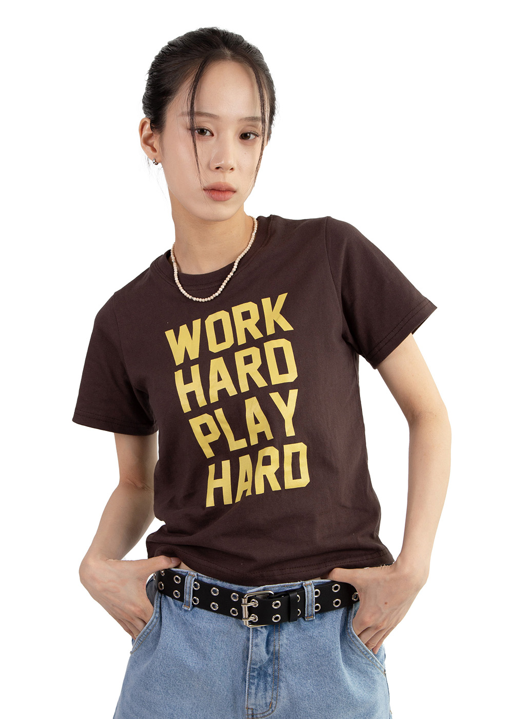 릿킴 WORK HARD TEE
