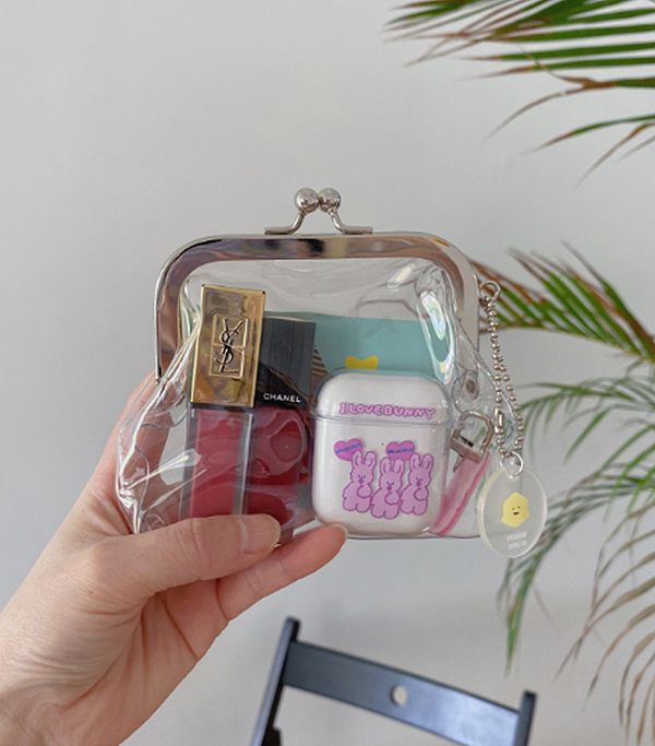pvc snap coin wallet mini pouch 똑딱이 동전지갑 미니파우치 (1813)