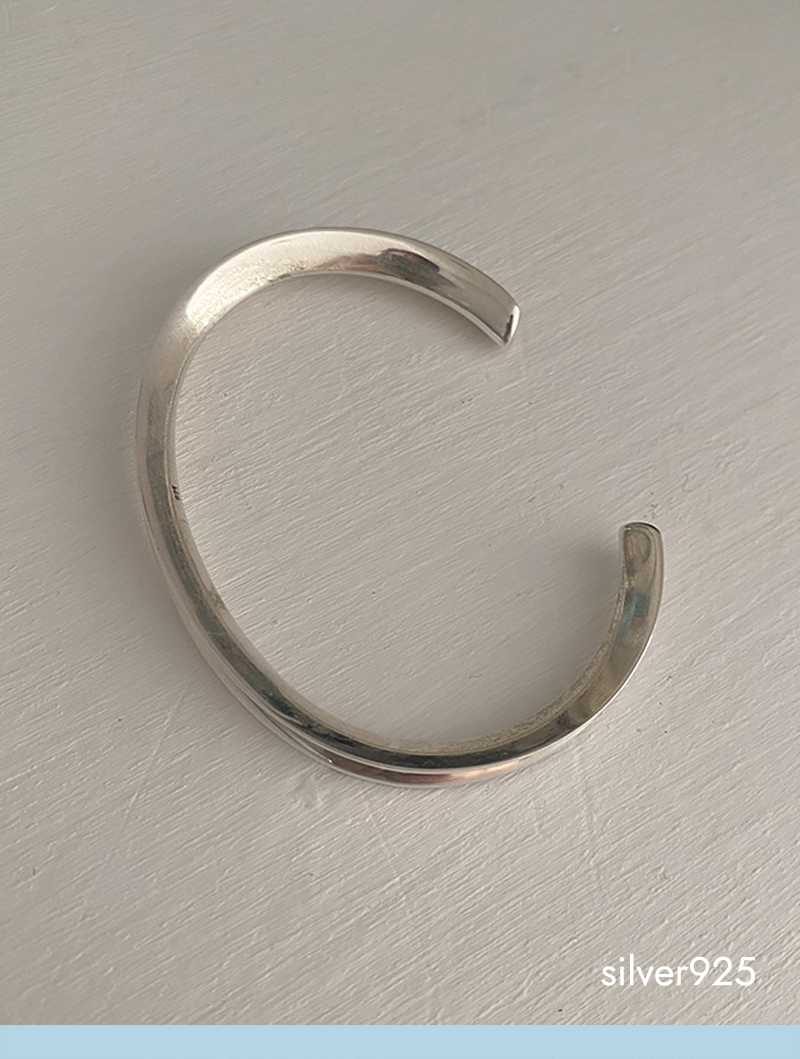모앳 allure bangle (silver925)