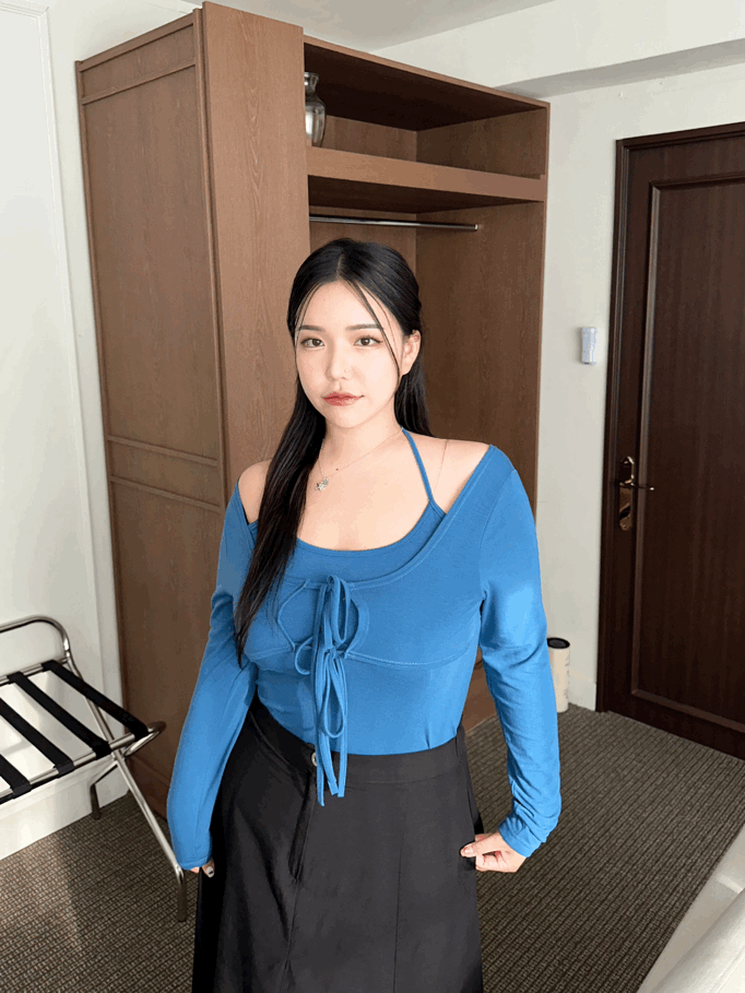 글램리쥬 코닉SET (가디건+나시) (2color)