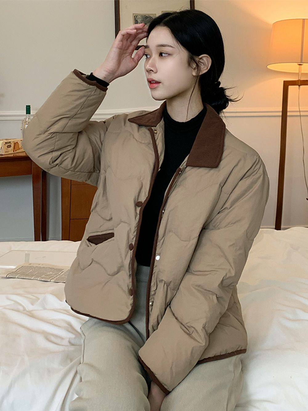 루미에르 백화점퀄 코듀로이 오리털 패딩 카라패딩 코듀로이패딩 오버핏패딩 몽패딩 수입의류 퍼자켓 구스다운 겨울패딩 경량패딩 숏코트 숏패딩 롱패딩 롱코트 핸드메이드코트