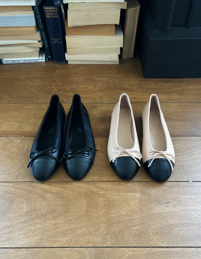 라무어 웨일 플랫 슈즈 (2col) [블랙250 당일발송]